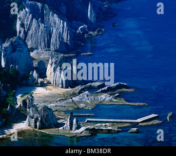 view of a seacoast Stock Photo - Alamy