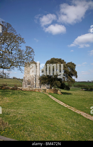 Whitcombe Church near Dorchester Dorset England is redundant and in the ...
