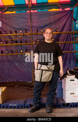 Carnival worker aka carny, New York State, USA Stock Photo - Alamy