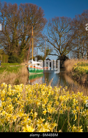 UK Norfolk Broads Hickling Heath Nursery Cottage beautiful traditional ...