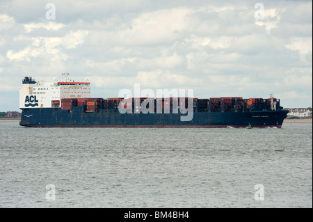 ACL container ship at Liverpool Stock Photo - Alamy