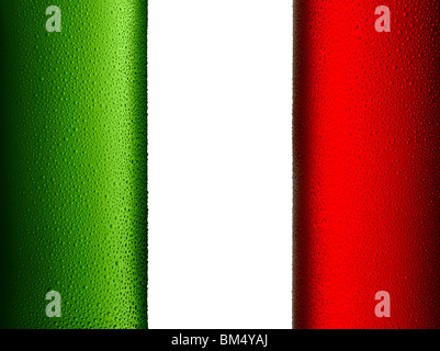 The Italian flag Stock Photo - Alamy