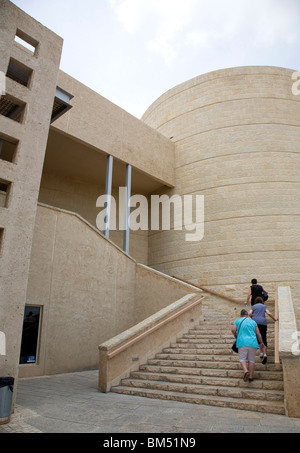 Outside of Masada Visitor's Center - Israel Stock Photo - Alamy