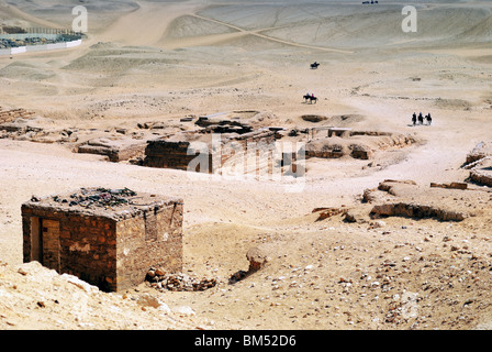mastaba tomb, western cemetery, Giza Plateau, Cairo, Egypt Stock Photo ...