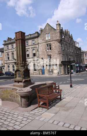 Jedburgh street scene Scotland May 2010 Stock Photo - Alamy