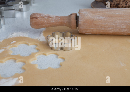 the process of baking cookies at home Cooking Time Stock Photo - Alamy