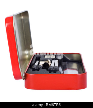 Close-up of a geometry box Stock Photo - Alamy