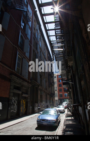 Cortlandt Alley, Tribeca, New York City Stock Photo - Alamy