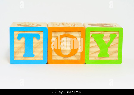 childrens toy letter building blocks all together in a toy cart ...