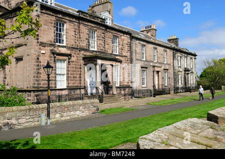Berwick-upon-Tweed Georgian Market Town England.(stocks next to town ...