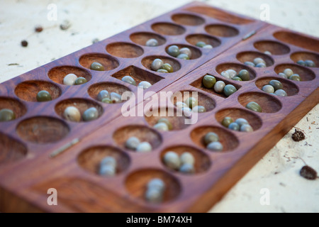 Bao a traditional mancala board game played in most of East Africa ...