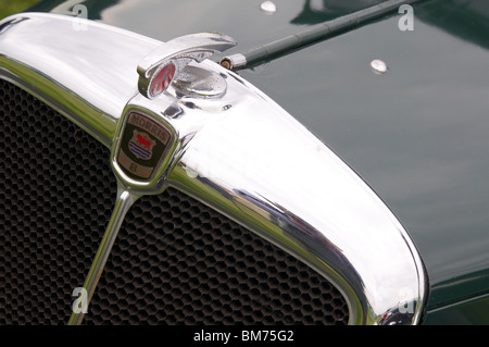 Morris 8 radiator badge Stock Photo - Alamy