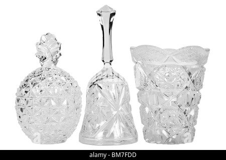 Assorted crystal utensils Stock Photo - Alamy
