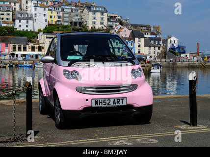 Pink Smart Car Stock Photo - Alamy