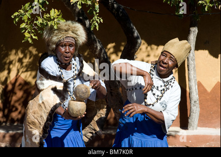 Bahurutshe cultural village Stock Photo - Alamy