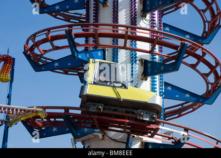 Toboggan Coaster travelling fairground ride at Leith, Edinburgh ...