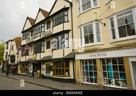 The Crown Inn, High Street, Old Oxted Village, Oxted, Surrey Stock ...