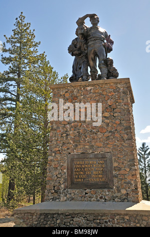 Monument to the Donner Party, Donner Memorial State Park, Truckee ...