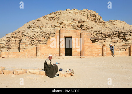The Mortuary complex of Djoser, The mortuary Temple at the Step Pyramid of Djoser or Zoser in ...