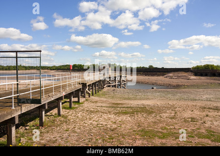 Drained down Chasewater reservoir Stock Photo - Alamy