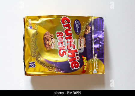 Bag of Cadbury Crunchie Rocks chocolates Stock Photo - Alamy