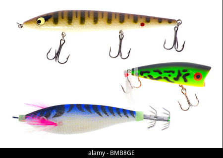 Fishing baits, close-up Stock Photo - Alamy