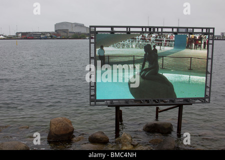 SHANGHAI, China - The Little Mermaid statue is unveiled to media at the ...