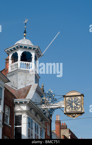 Guildford, Guildhall Detail Stock Photo - Alamy