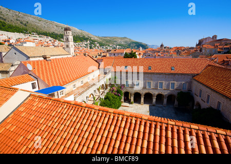 red roofs, old city, Dubrovnik, Croatia Stock Photo - Alamy