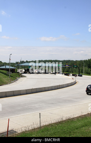 The Pennsylvania Turnpike, the oldest turnpike in the U.S Stock Photo ...
