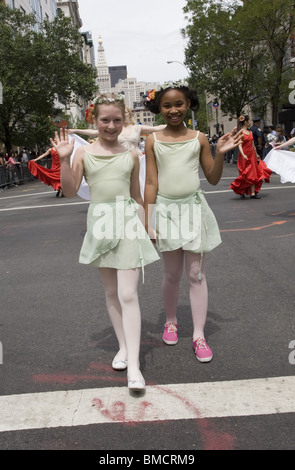 group of happy women in costumes of Santa Claus and Christmas sh Stock ...