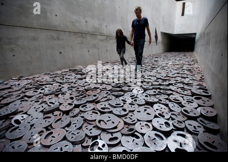 The Memory Void room at Judisches or Jewish Museum in Kreuzberg central ...