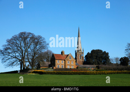 Braunston Manor and All Saints Church, Braunston, Northamptonshire ...