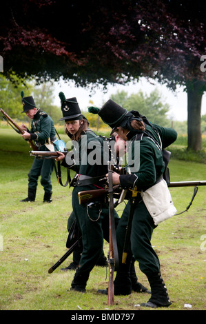 95th Rifles Regiment foot 1815 Rifleman Riflemen Greenjackets Sharpe ...
