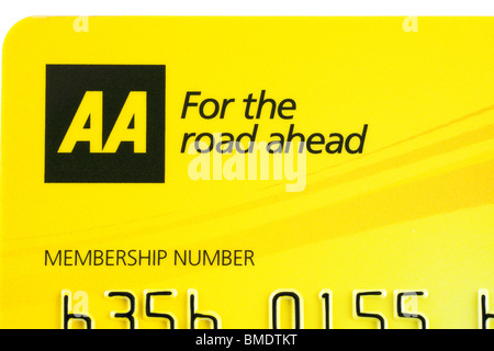 AA membership card Stock Photo - Alamy
