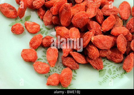 Dried goji berries Stock Photo - Alamy