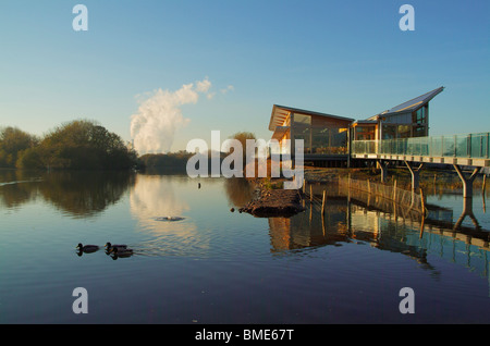 Attenborough Nature centre reclaimed gravel pit Nottingham England UK ...