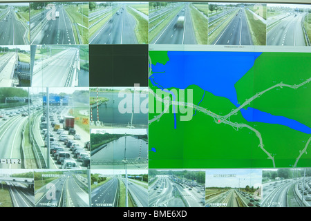 Highway, motorway traffic management system cctv surveillance control ...