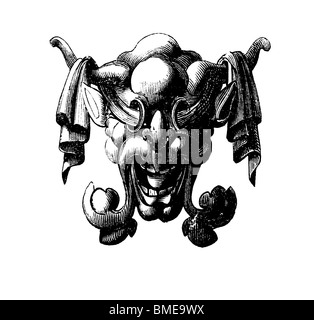 A grotesque mask pattern Stock Photo - Alamy