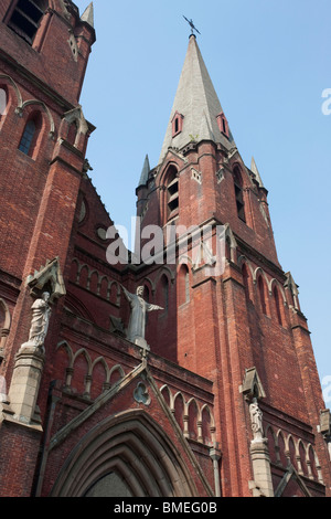 Shanghai Xujiahui Catholic Church, St. Ignatius Cathedral,徐家汇天主教堂 Stock ...
