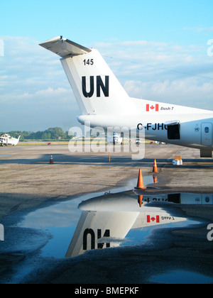 UN Logistics Base Port au Prince Haiti Stock Photo - Alamy