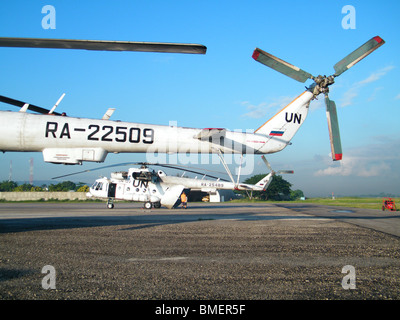UN Logistics Base Port au Prince Haiti Stock Photo - Alamy
