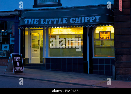 Fish & chip shop in Penrith, Cumbria, England UK Stock Photo - Alamy