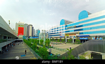Luohu Commercial City shopping mall exterior in Shenzhen, China Stock ...