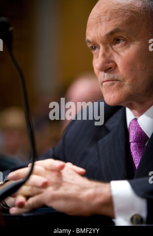 New York City Police Commissioner Jessica Tisch holds a news conference ...
