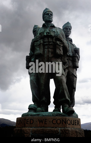 The Commando Memorial WW2 War Memorial Statue, Spean Bridge A82 ...
