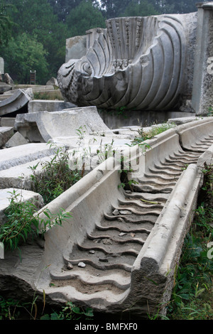 Ruins of Haiyan Tang, Yuanmingyuan Park, Beijing, China Stock Photo - Alamy