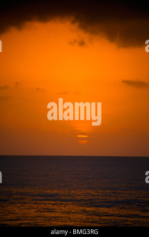 Pigeon Point at sunset, Tobago,Republic of Trinidad and Tobago ...