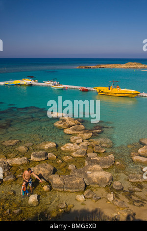 Cyprus - Protaras - Fig Tree bay Stock Photo - Alamy