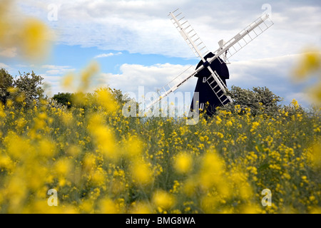 Ringwould windmill near Deal Kent Stock Photo - Alamy